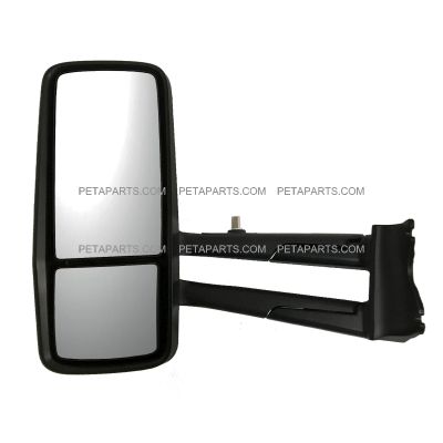 Door Mirror Power Heated Chrome - Driver Side ( Fit: 2013-2020 Kenworth ...
