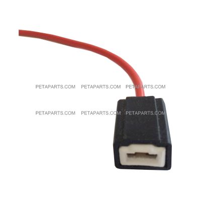 2 Wire 2 Pin Female Universal Headlight for H1 Bulb Connector Pigtail Plug