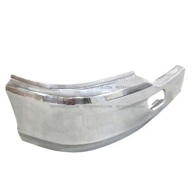 Steel Bumper Chrome with Support Bracket - Passenger Side (Fit: 2013 ...